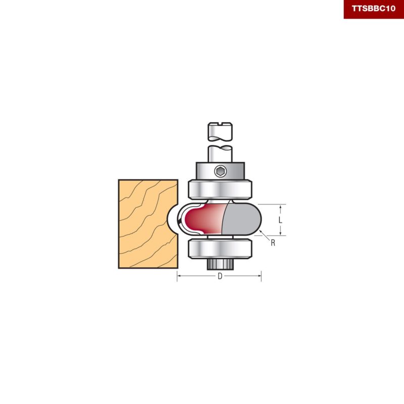 Sunk Bead Bearing Guided TCT - Titman Tools
