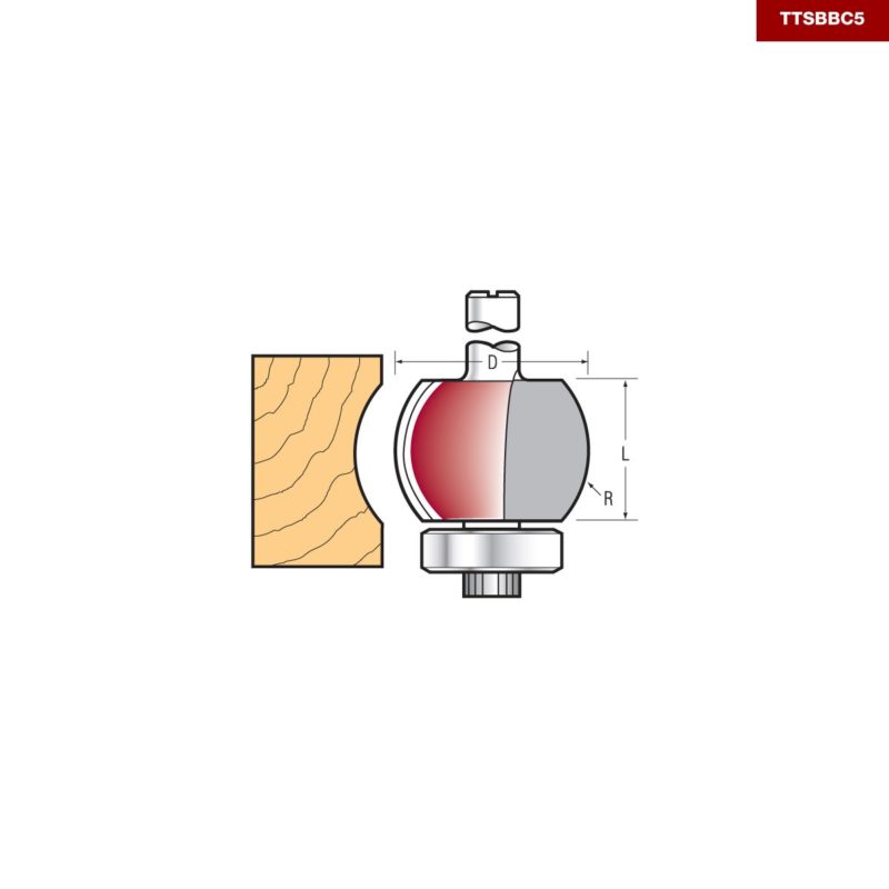 Sunk Bead Bearing Guided TCT - Titman Tools