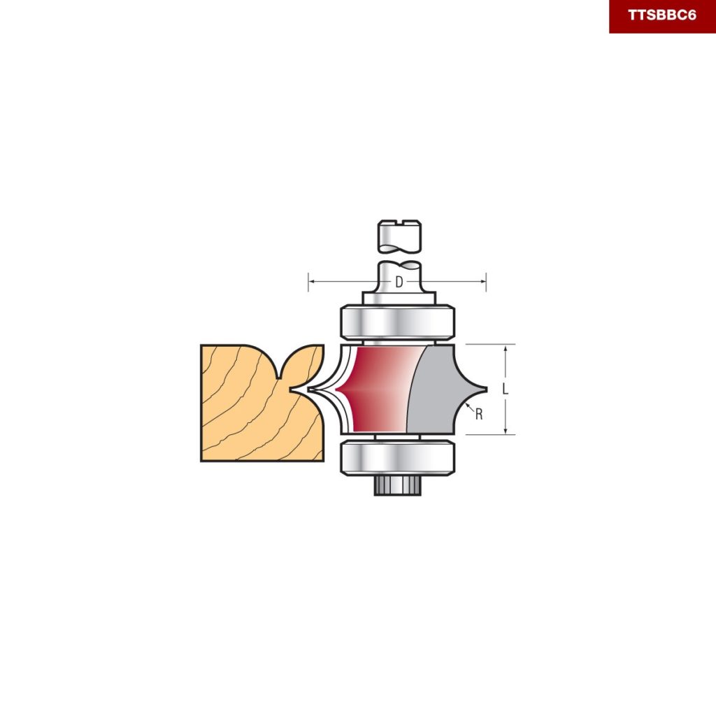 Sunk Bead Bearing Guided TCT - Titman Tools