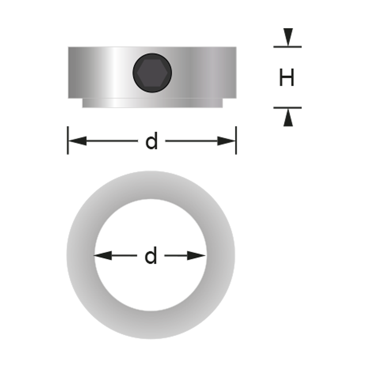 Bearing Retention Collars for Shanks - Titman Tools