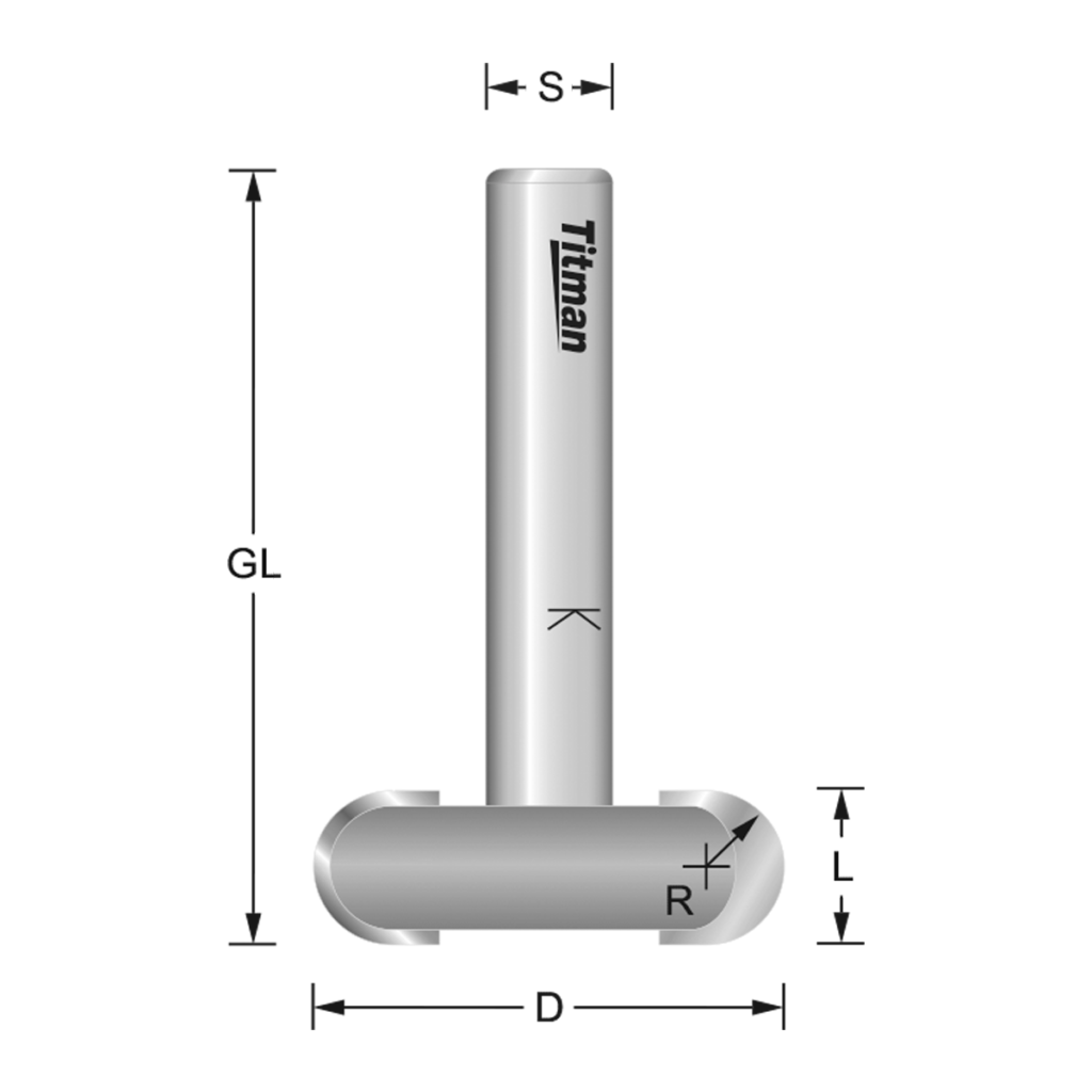 Radius Cove TCT - Titman Tools