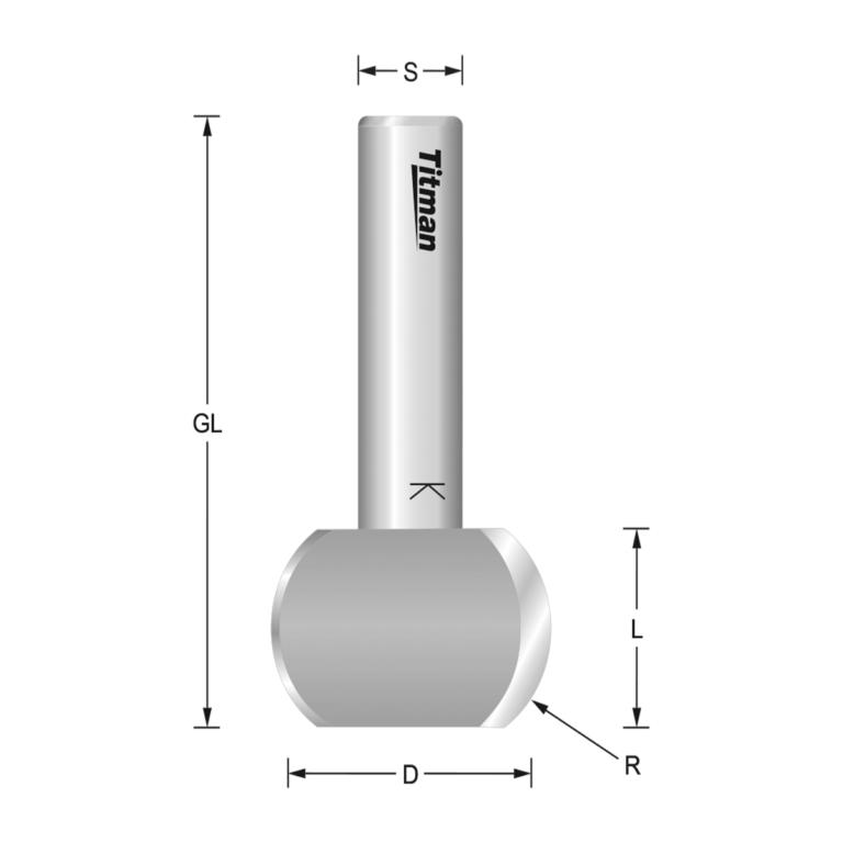 Radius Cove TCT - Titman Tools