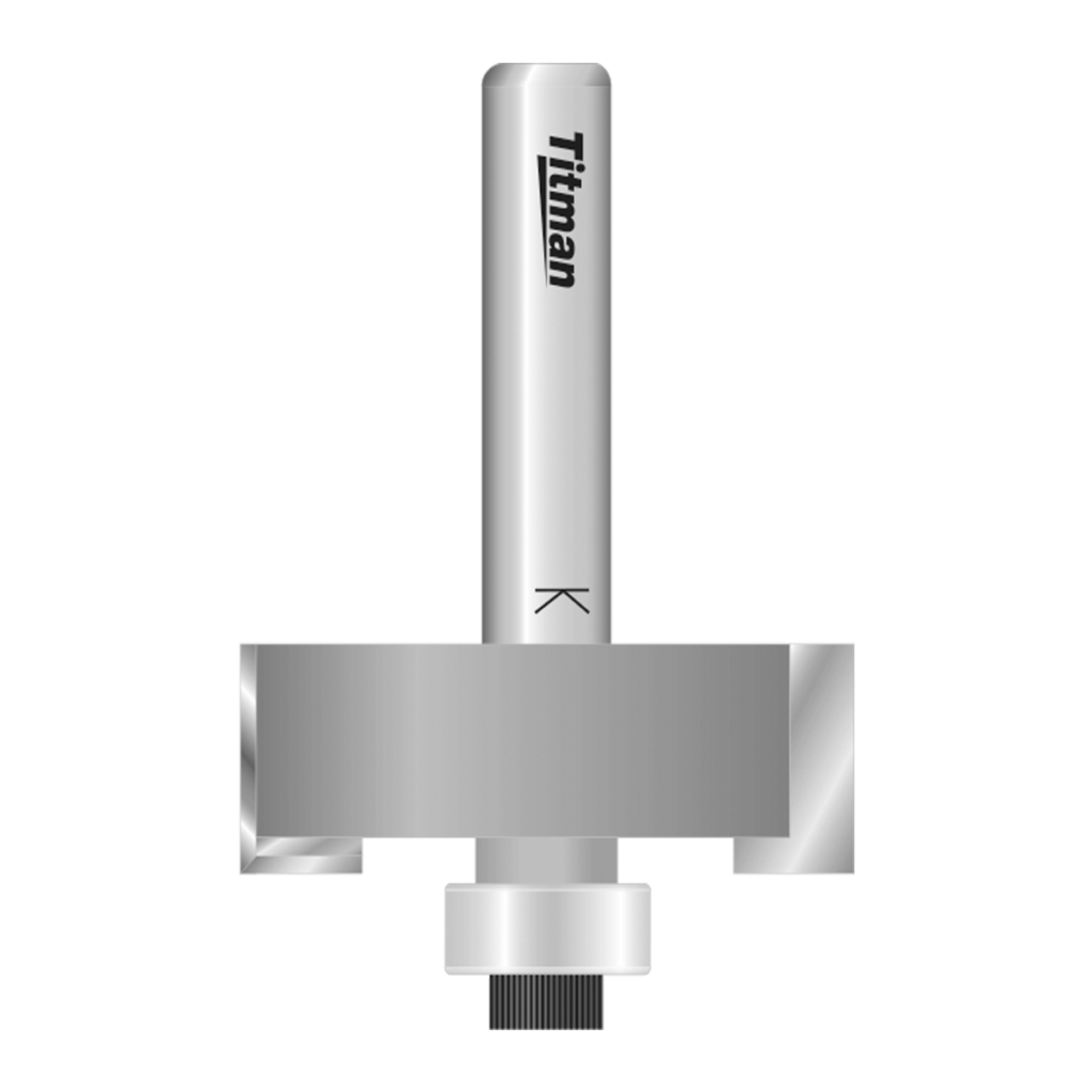 Rebate Pin or Bearing Guided TCT - Titman Tools