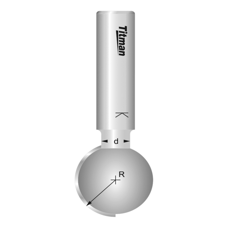 Radius Cove TCT - Titman Tools